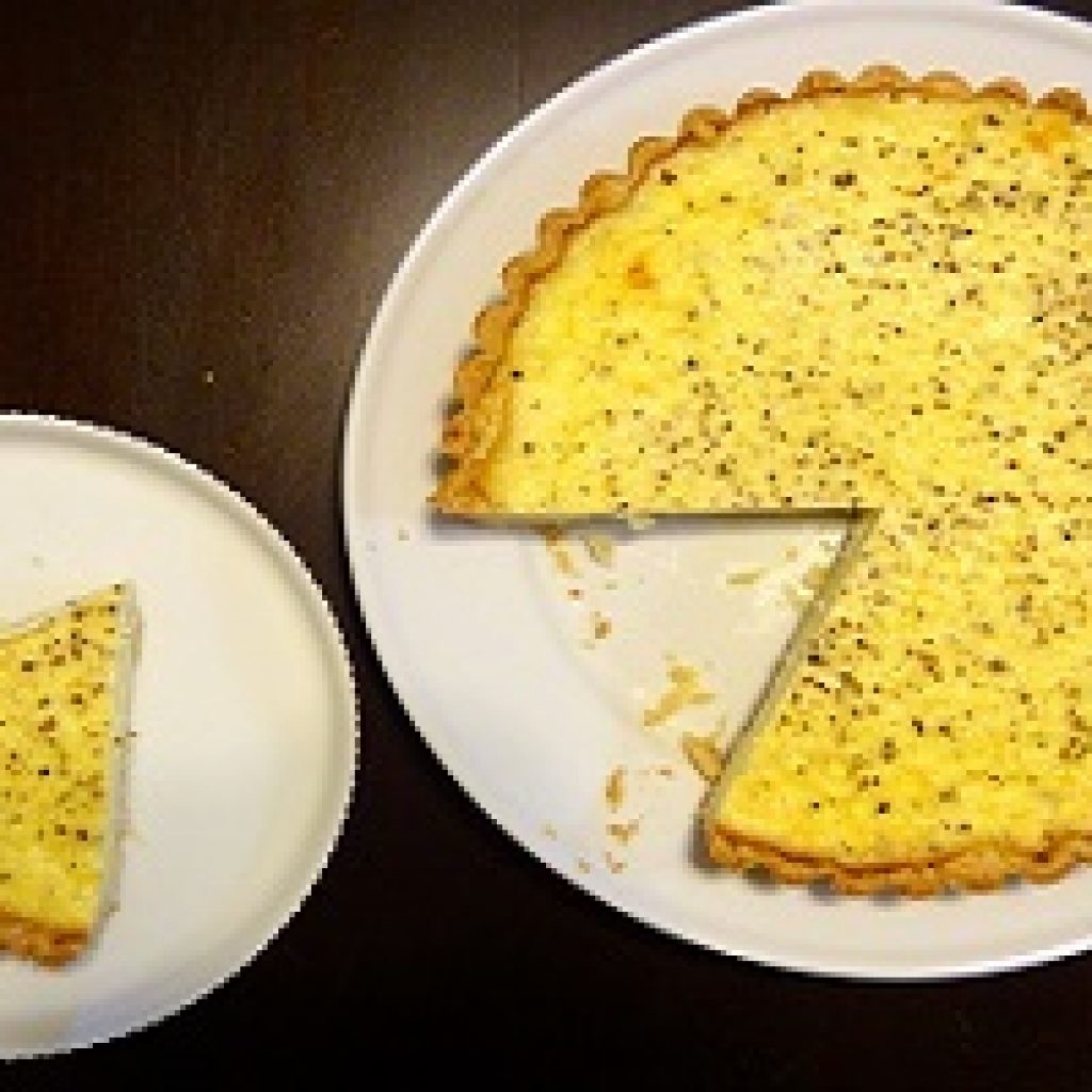 Lemon and Black Pepper Quiche - Limoneira